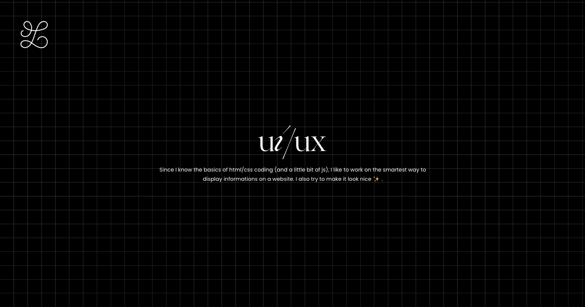 UI/UX - Mathieu Langlois